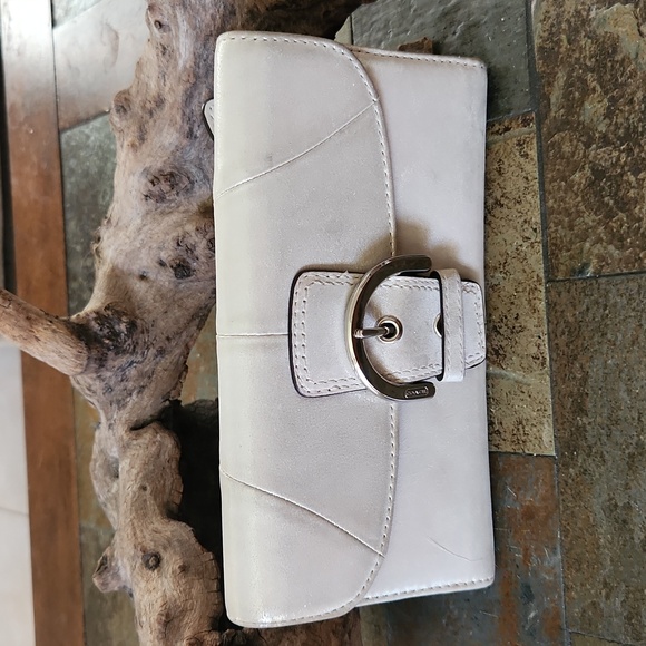 Coach | Bags | Coach Iridescent Metallic Long Wallet | Poshmark